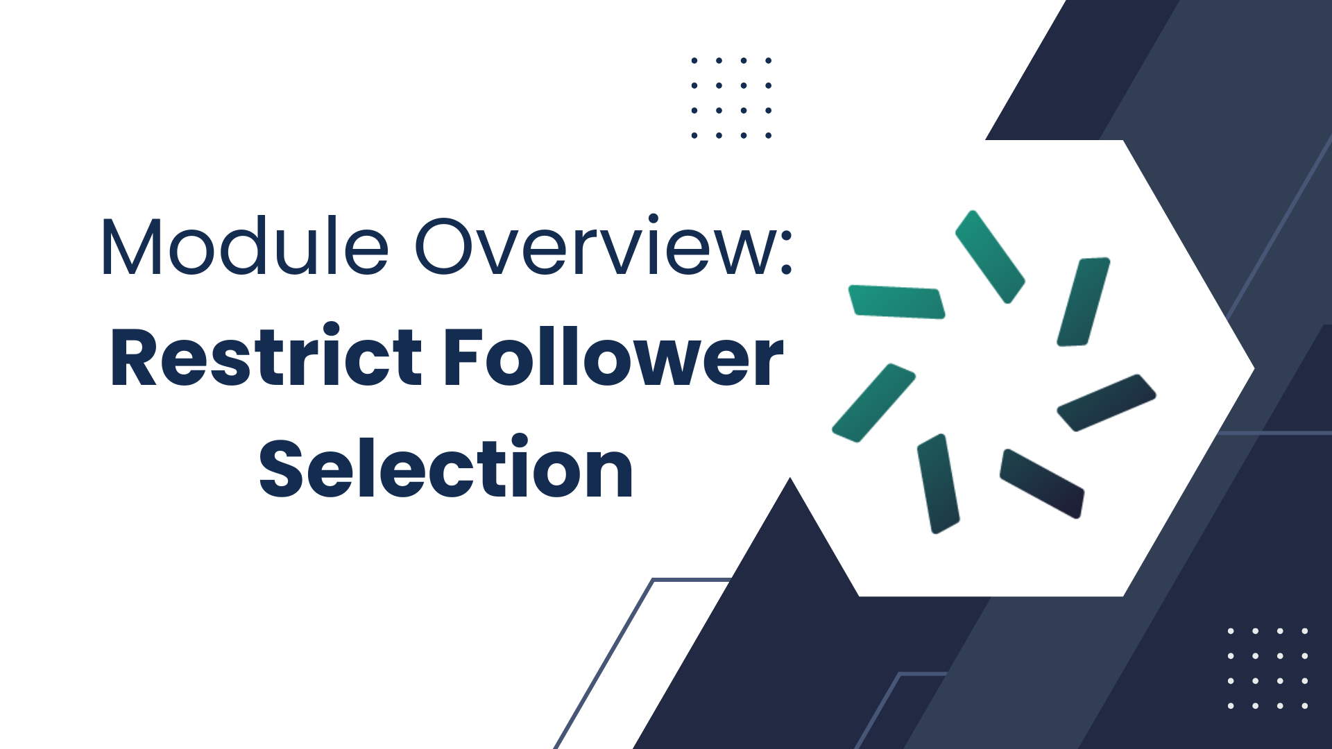 Module Overview: Restrict Follower Selection | Odoo Mastery